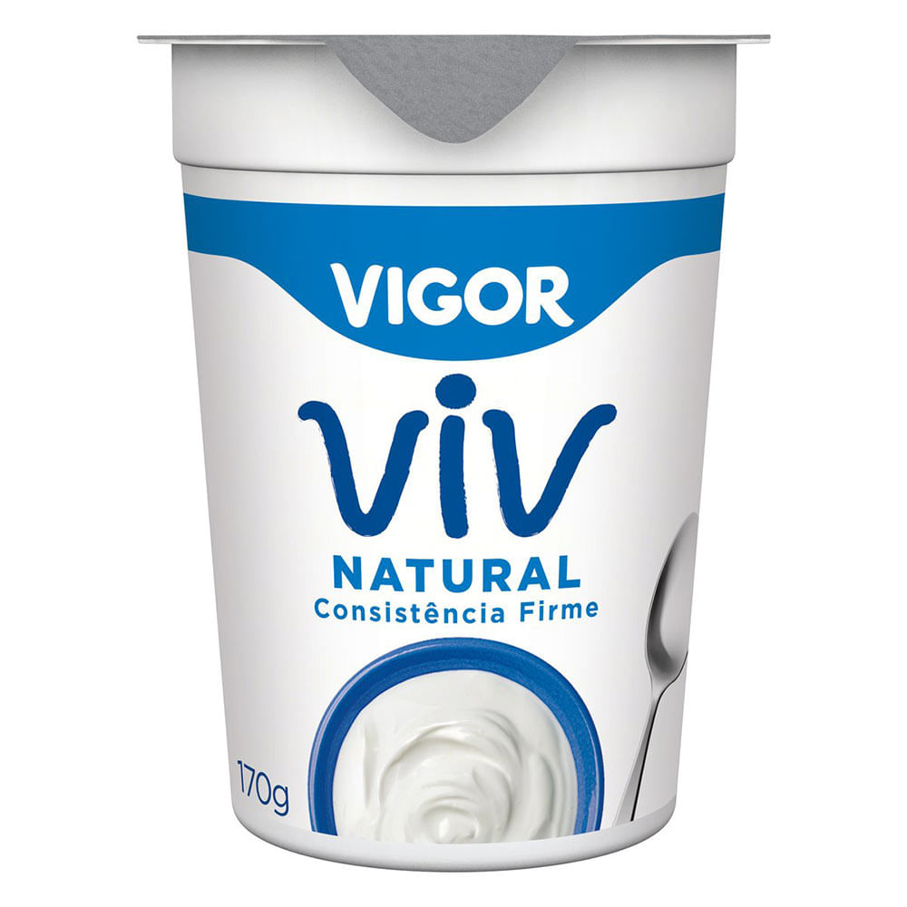 Iogurte Natural Vigor Pote 170g - comper