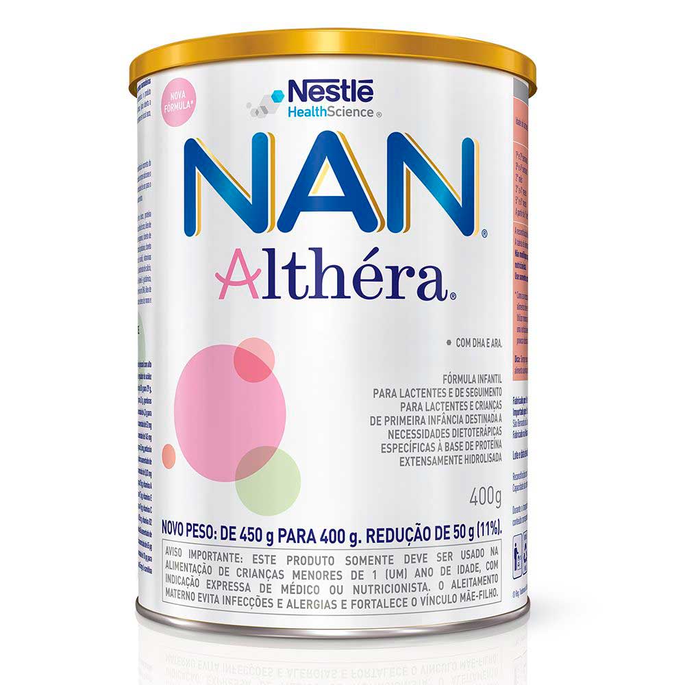 Fórmula Infantil Nestlé Nan Althéra para Lactentes Lata 400g - comper