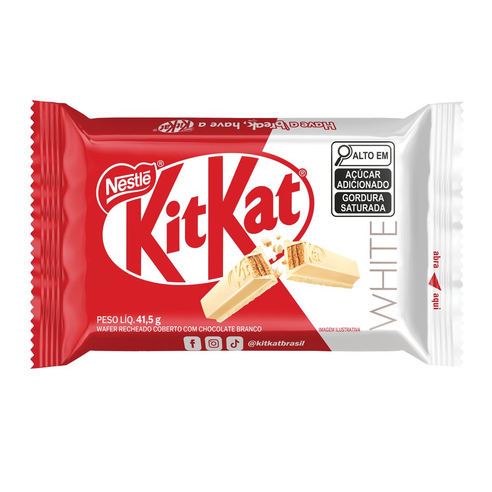 Chocolate Nestlé Kit Kat Branco 41,5g - comper